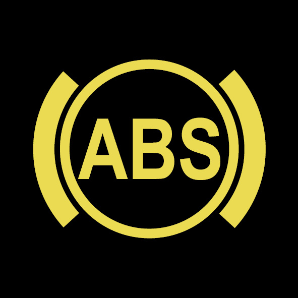 Abs Leuchte Gelb